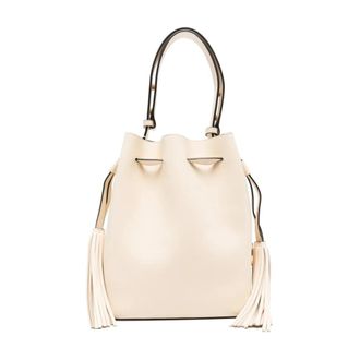 Valentino Garavani Drawstring Bucket Bag - - Bags - Damen - Wei&szlig; - ONE SIZE