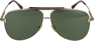 Tom Ford unisex, Accessoires, Jaune, Taille: 60 MM Brady Lunettes de soleil
