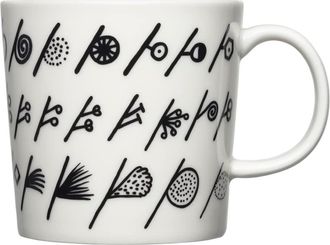 iittala Tasse Twig in der Farbe: schwarz aus Porzellan hergestellt, Fassungsverm&ouml;gen: 300 ml, 1065507