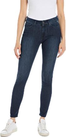 Replay Damen Jeans Luzien Skinny-Fit mit Power Stretch, Dark Blue 007 (Blau), 28W / 30L