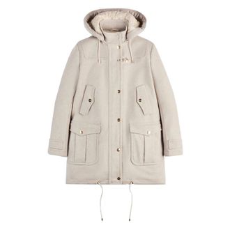 Fay Femme, Manteaux, Gris, Taille: 36 FR Veste dHiver &Eacute;l&eacute;gante