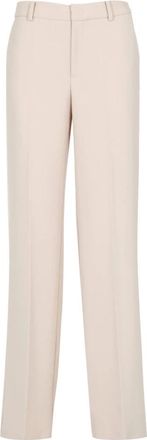 Federica Tosi Femme, Pantalons, Beige, Taille: 40 FR Pantalon Droit