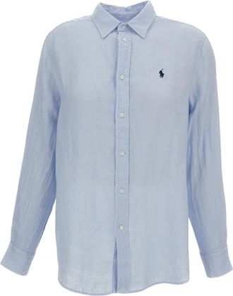 Polo Ralph Lauren Femme, Blouses et Chemises, Bleu, Taille: 44 FR Chemises