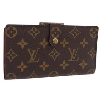 Louis Vuitton Portefeuille Vintage Monogram Canvas Pre-owned - Femme - Pre-owned - Brun - Taille: ONE Size
