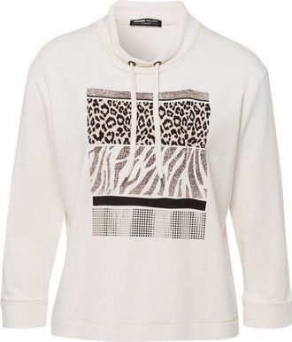 Frank Walder T-Shirt mit Motivprint und Schmuck