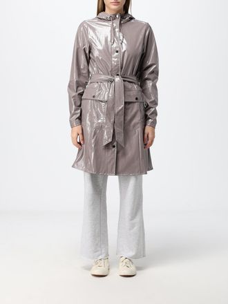 Rains Wasserfester Kapuzen-Trenchcoat mit Bindeg&uuml;rtel in der Taille