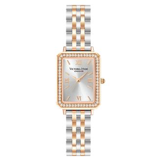 Victoria Hyde London VICTORIA HYDE Westminster Uhr in Silber Ros&eacute;gold