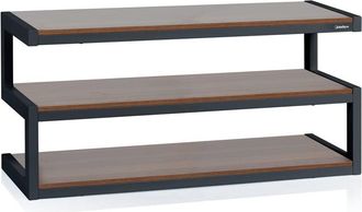 NorStone Esse TV-Bank, Schwarz / Walnuss