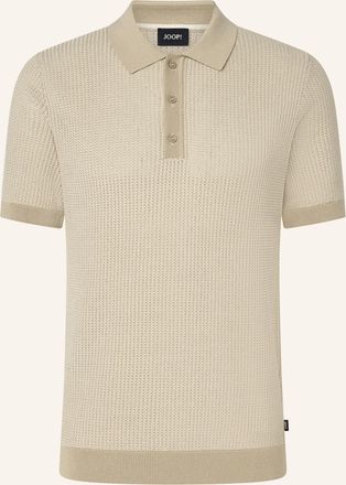 Joop Strick-Poloshirt Brianoro beige