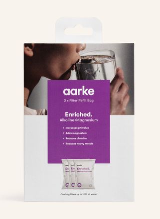 Aarke Aarke 3er-Pack Nachf&uuml;ll-Filter Enriched lila