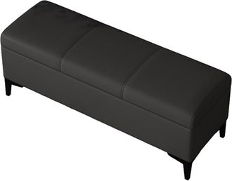 Generic Ottomane Mit Stauraum F&uuml;r Schlafzimmer Beistellbank Gepolsterter Stauraum Ottomane Rechteckig Extra Lange Aufbewahrungsbank F&uuml;r Den Eingangsbereich(Bl