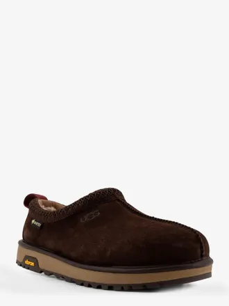 UGG Mens Suede Slip-On Loafers Brown