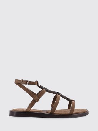 Brunello Cucinelli Sandalen Mit Absatz BRUNELLO CUCINELLI Damen Farbe Mud
