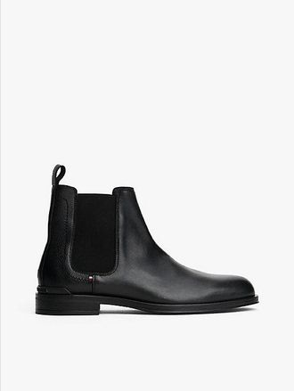Tommy Hilfiger Bottines Chelsea en cuir