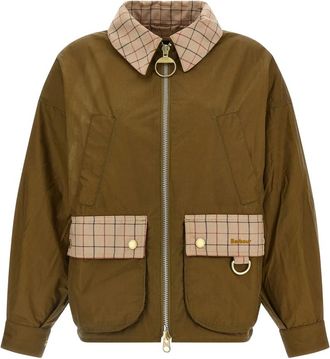Barbour Femme, Vestes, Brun, Taille: 36 FR Launton Waxed Jacket