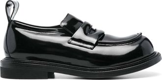 Moschino Flat Shoes Black - Gr. 40 (EU) - in Schwarz