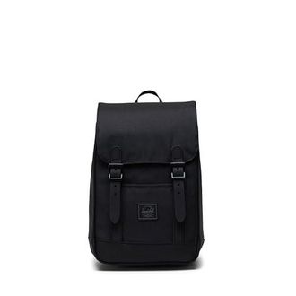 Herschel Retreat Backpack Sac à Dos, Ton Noir sur Ton (édition limitée), Mini-10L Mixte