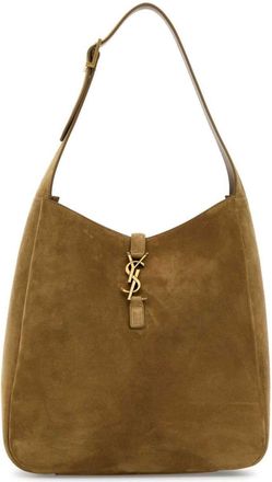 Saint Laurent Gro&szlig;e Le 5 a 7 Schultertasche - Braun