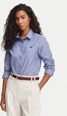 Beverly Hills Polo Club Hemd P-SS26W-SH15830 Blau Regular Fit