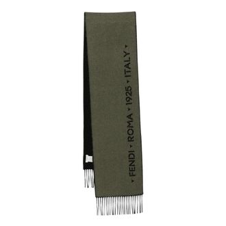 Fendi StencilJac Schal - - Accessories - Herren - Gr&uuml;n - ONE SIZE