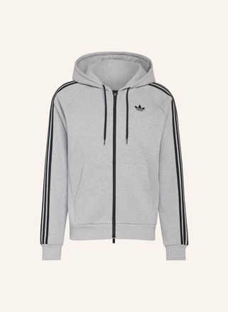 adidas Originals Adidas Originals Adicolor Over The Hood Stripes Kapuzenjacke grau