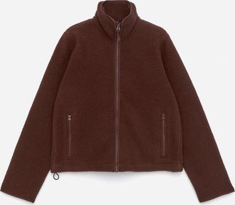 Arket Fleecejacke -Braun