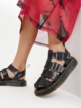 Dr. Martens Sandalen Garin Schwarz