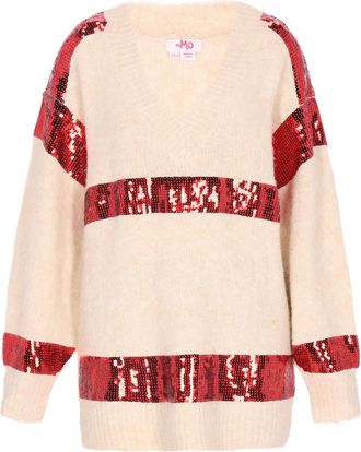 Mymo Pullover Frauen Beige