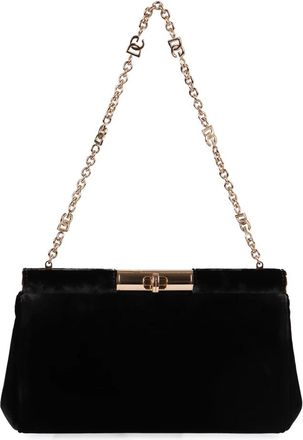 Dolce & Gabbana Femme, Sacs, Noir, Taille: ONE Size Velvet Item