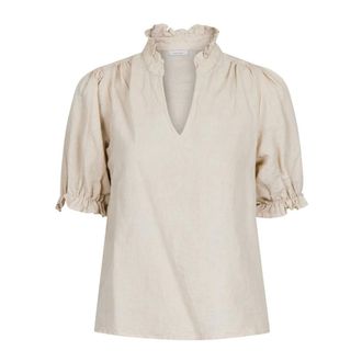 Neo Noir Femme, Blouses et Chemises, Beige, Taille: 40 FR Blouses