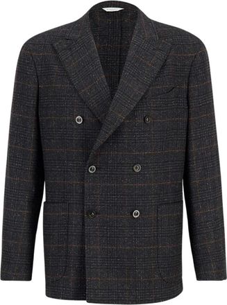 Boglioli Homme, Vestes, Gris, Taille: L Blazers