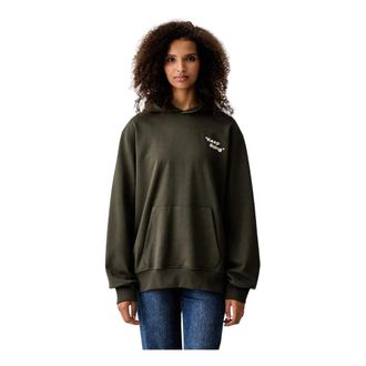 Barrow Barrow - SweaT-shirt &agrave; capuche - Femme - Sweatshirts et sweats &agrave; capuche - Vert - Taille: 44 FR