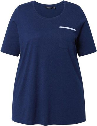 Ulla Popken T-Shirt T-Shirt A-Linie Rundhals Halbarm Modalmix