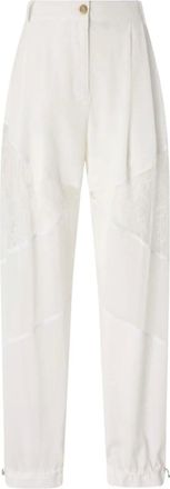 Pinko Pinko, Femme, Pantalons, Blanc, Taille: 36 FR Tapered Pantalons