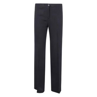 N&deg;21 Low Waist Flared Pants - - Trousers - Damen - Schwarzk - 2XL