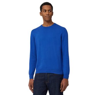 Harmont & Blaine Baumwollrollkragen mit Stickerei - - Knitwear - Herren - Blau - M