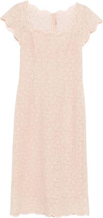 Ermanno Scervino Femme, Robes, Rose, Taille: 38 FR Robe en coton, polyester et viscose