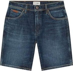 Wrangler Texas Short en Denim, Meadow Haze, 33W Hommes