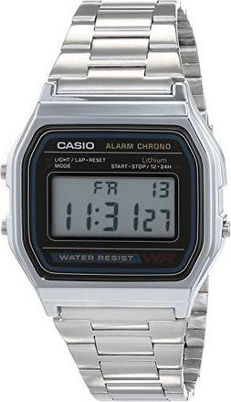 Casio Montre bracelet Homme, Acier inoxydable, couleur: argent