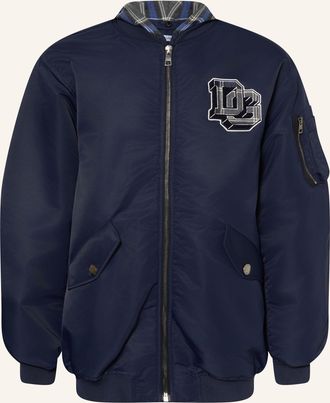 Dolce & Gabbana Blouson Mit Abnehmbarer Kapuze blau