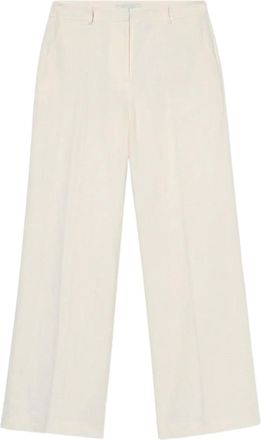 Brooks Brothers Hose mit weitem Bein - Wei&szlig;