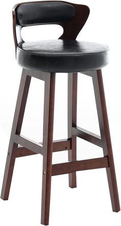 Generic Barhocker in Tresenh&ouml;he mit PU-Lederbezug, K&uuml;cheninsel, Kneipe, Caf&eacute;, Esszimmer, Vintage-Barst&uuml;hle