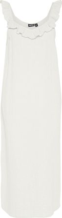 Pieces Pcsastina Sl Midi Dress Bc