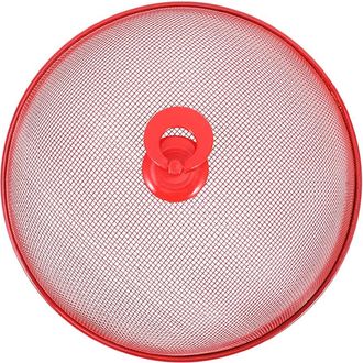 BESTONZON 1stück Edelstahl Lebensmittelabdeckung Praktische Kuppel Für Obst Und Kuchen Insekten Und Fliegenschutz Für BBQ Und Picknick Robuste Und Langlebige Ha