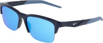 Nike unisex, Accessoires, Bleu, Taille: 57 MM Radeon Ware Lunettes de soleil