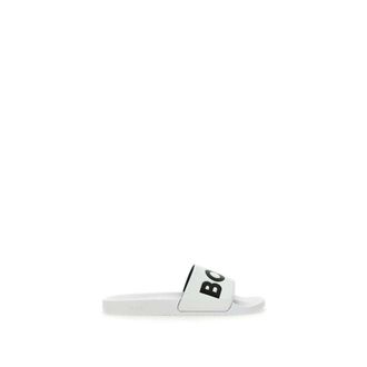 HUGO BOSS Homme, Chaussures, Blanc, Taille: 42 EU Aryeh Slippers