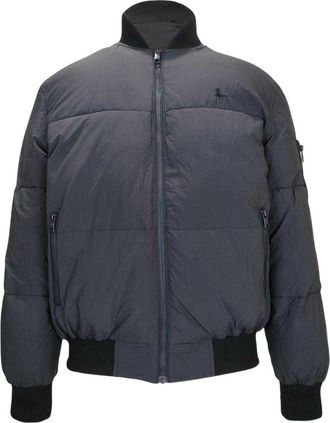 Jack Wills Bomberjacke f&uuml;r Herren, Wattiert (Schwarz)