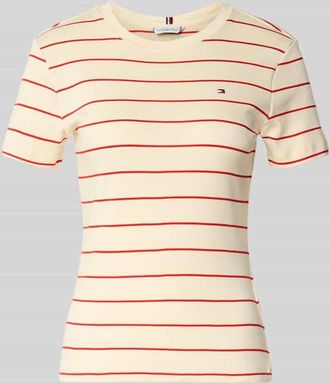 Tommy Hilfiger Slim Fit T-Shirt aus reiner Baumwolle