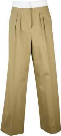 Officine G&eacute;n&eacute;rale Femme, Pantalons, Beige, Taille: 38 FR Pantalon Classico