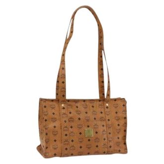 MCM Sac bandouli&egrave;re doccasion - Femme - Pre-owned - Brun - Taille: ONE Size